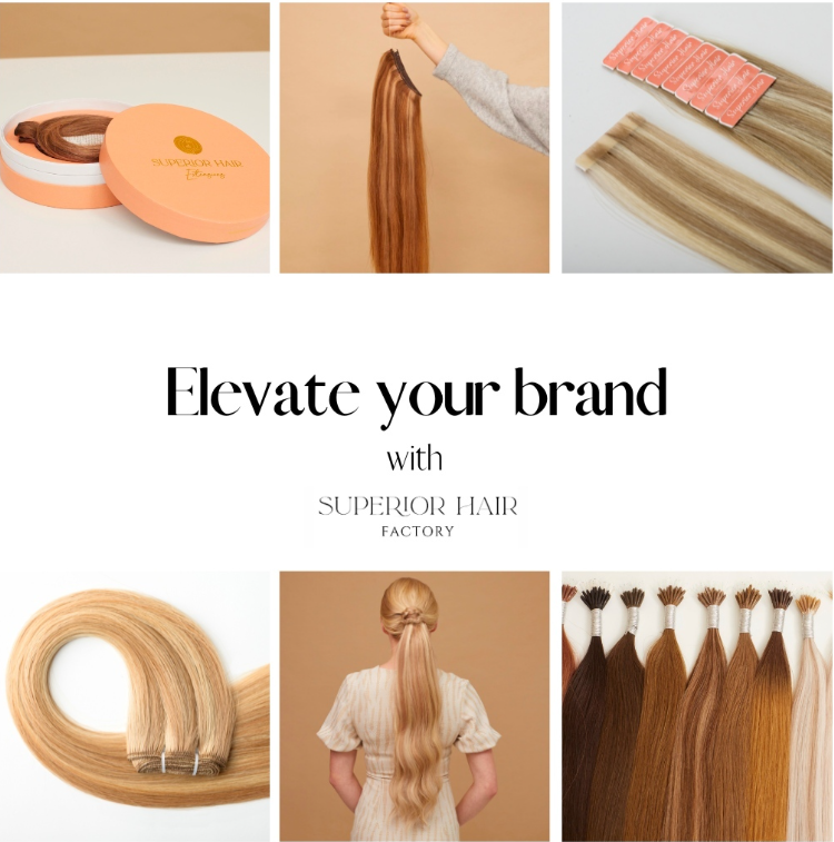 Custom Labeling for Hair Extensions: Elevate Your Brand – Superior Hair